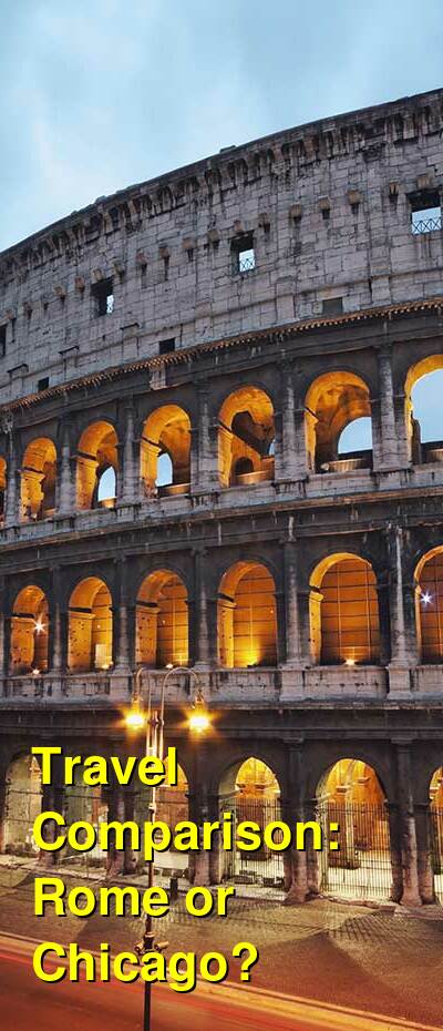 Should I Visit Rome or Chicago? Which is Better for Attractions, Food ...